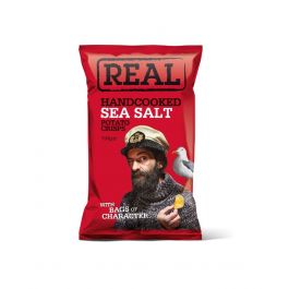 REAL CRISPS SEA SALT POTATO CRISPS 150GM Online | Waynik By Safco