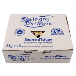 ISIGNY BUTTER PORTION UNSALTED 48X25GM Online |Waynik by Safco