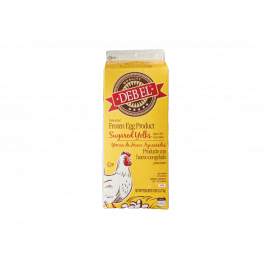 DEBEL EGG YOLK PASTEURIZED FROZEN WITH SUGAR 2.27KG Waynik By Safco