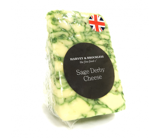 HARVEY & BROCKLESS SAGE DERBY CHEESE 200GM Online | Waynik By Safco