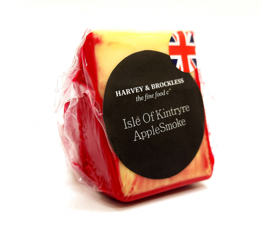 HARVEY & BROCKLESS ISLE OF KINTRYRE APPLESMOKE CHEDDAR CHEESE 150GM