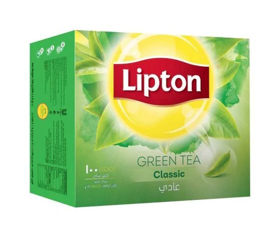 LIPTON GREEN TEA CLASSIC, 12x100 TEABAGS