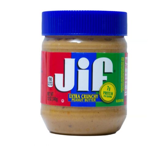 JIF CRUNCHY PEANUT BUTTER 12OZ | Online Waynik By Safco
