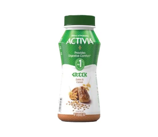 ACTIVIA GREEK STYLE YOGURT DATES AND CEREALS DRINK 180ML Online ...
