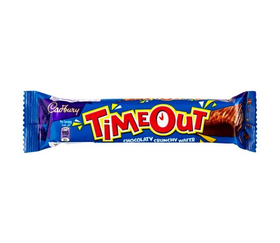 CADBURY TIME OUT CRUNCHY CHOCOLATEY WAFER 20.8GM Waynik By Safco