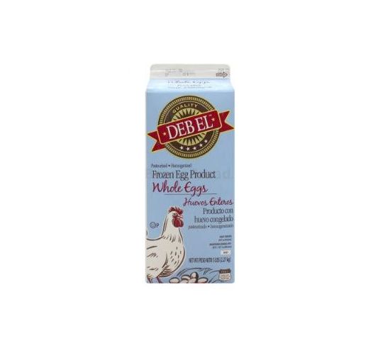 DEBEL EGG WHOLE PASTEURIZED FROZEN 2.27KG Online | Waynik By Safco