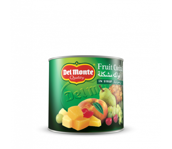 DEL MONTE FRUIT COCKTAIL CHERRY IN SYRUP 227GM Waynik By Safco