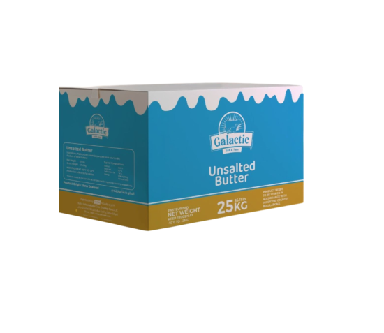 GALACTIC BUTTER UNSALTED (82%) 25KG Online | Waynik By Safco