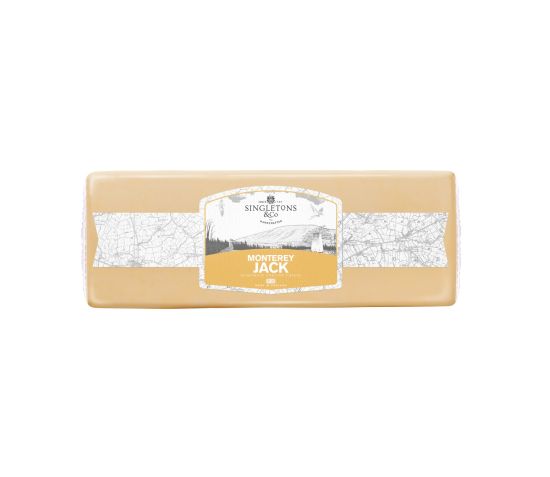 SINGLETONS CHEESE MONTEREY JACK APROX. 5KG Online | Waynik by Safco