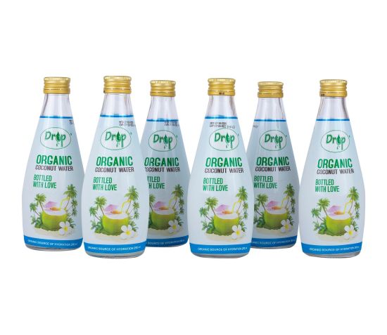 DROP ORGANIC COCONUT WATER 24X290ML Online |Waynik by Safco