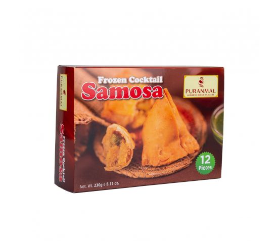 PURANMAL FROZEN COCKTAIL SAMOSA 230GM | Waynik By Safco