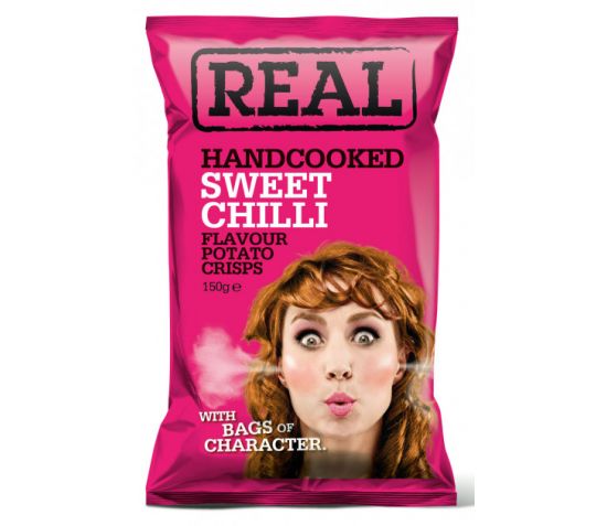 REAL CRISPS SWEET CHILLI FLAVOUR 150GM Online | Waynik By Safco