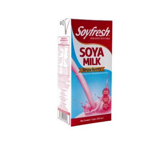 SOYFRESH SOYA MILK STRAWBERRY 1LTR Online | Waynik By Safco