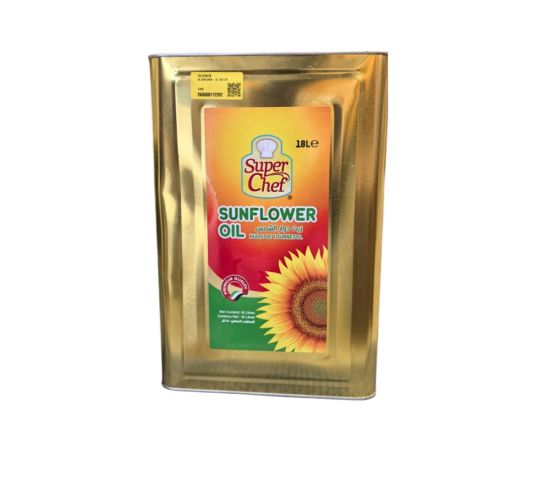 SUPERCHEF SUNFLOWER OIL 18LTR Online | Waynik By Safco