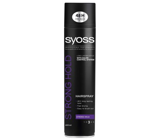 SYOSS HAIR SPRAY STRONG HOLD 400ML Online | Waynik By Safco