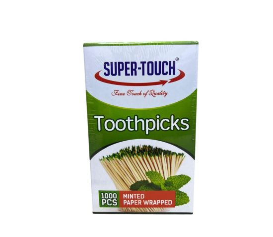 SUPER TOUCH TOOTHPICKS MINTED PAPER RAPPED 12X1000PC Online | Waynik By ...