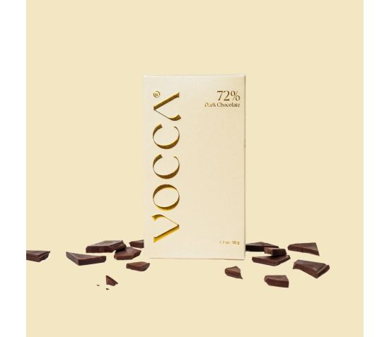 VOCCA BELGIAN CHOCOLATE BAR IN DARK CHOCOLATE 50G Online |Waynik by Safco