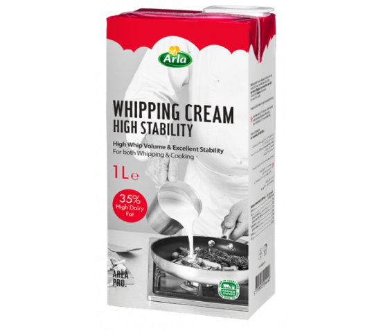 ARLA WHIPPING CREAM 35% FAT 1LTR Online | Waynik By Safco