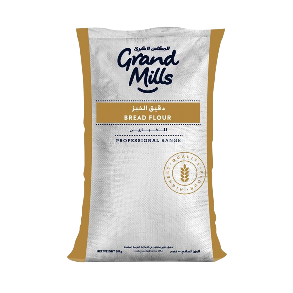 GRAND MILLS BREAD FLOUR 50KG Online | Waynik By Safco