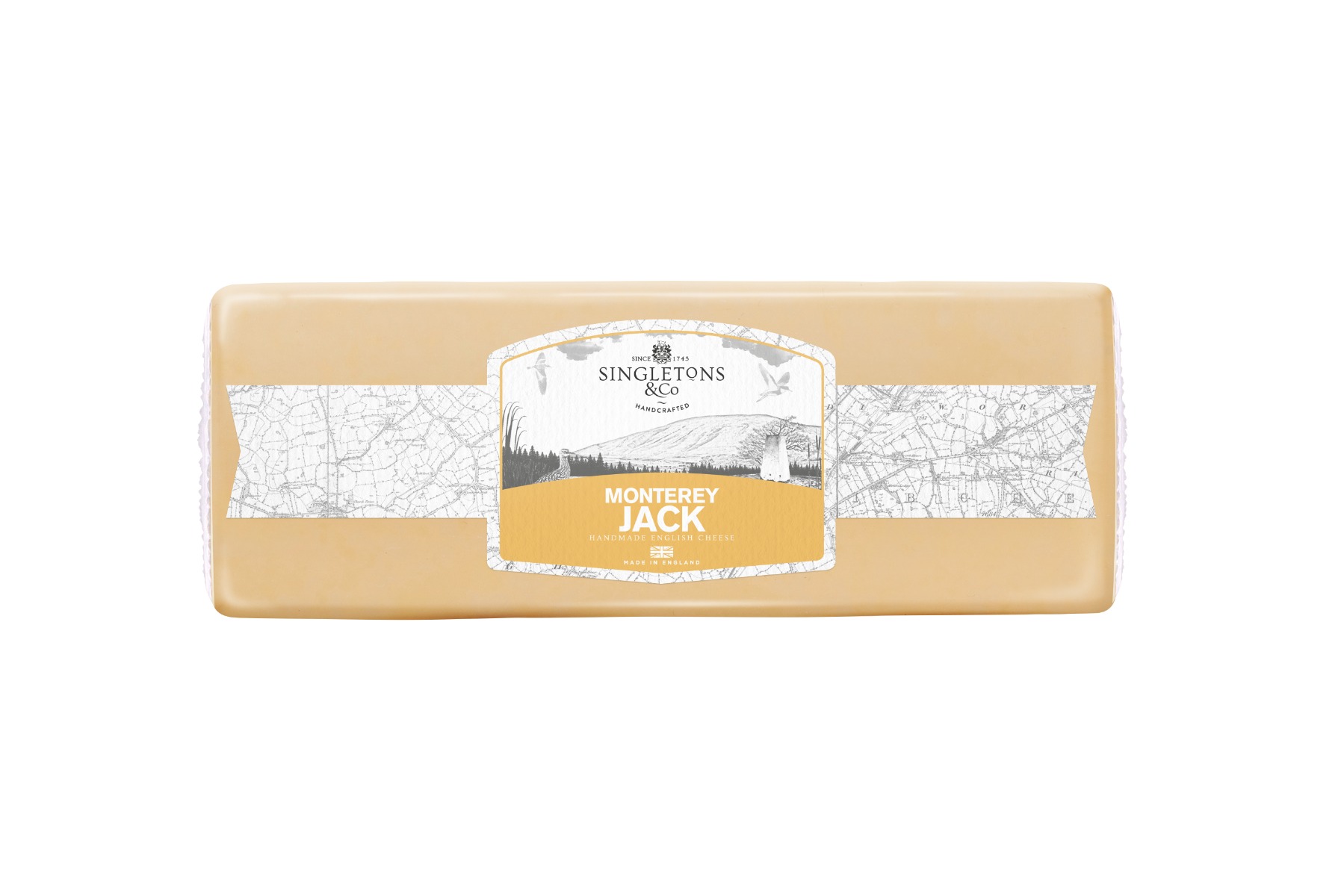 SINGLETONS CHEESE MONTEREY JACK APROX.5KG Online | Waynik by Safco