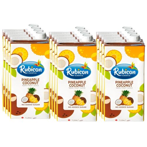 RUBICON 100% NATURAL ORGANIC COCONUT WATER 12X330ML Waynik By Safco