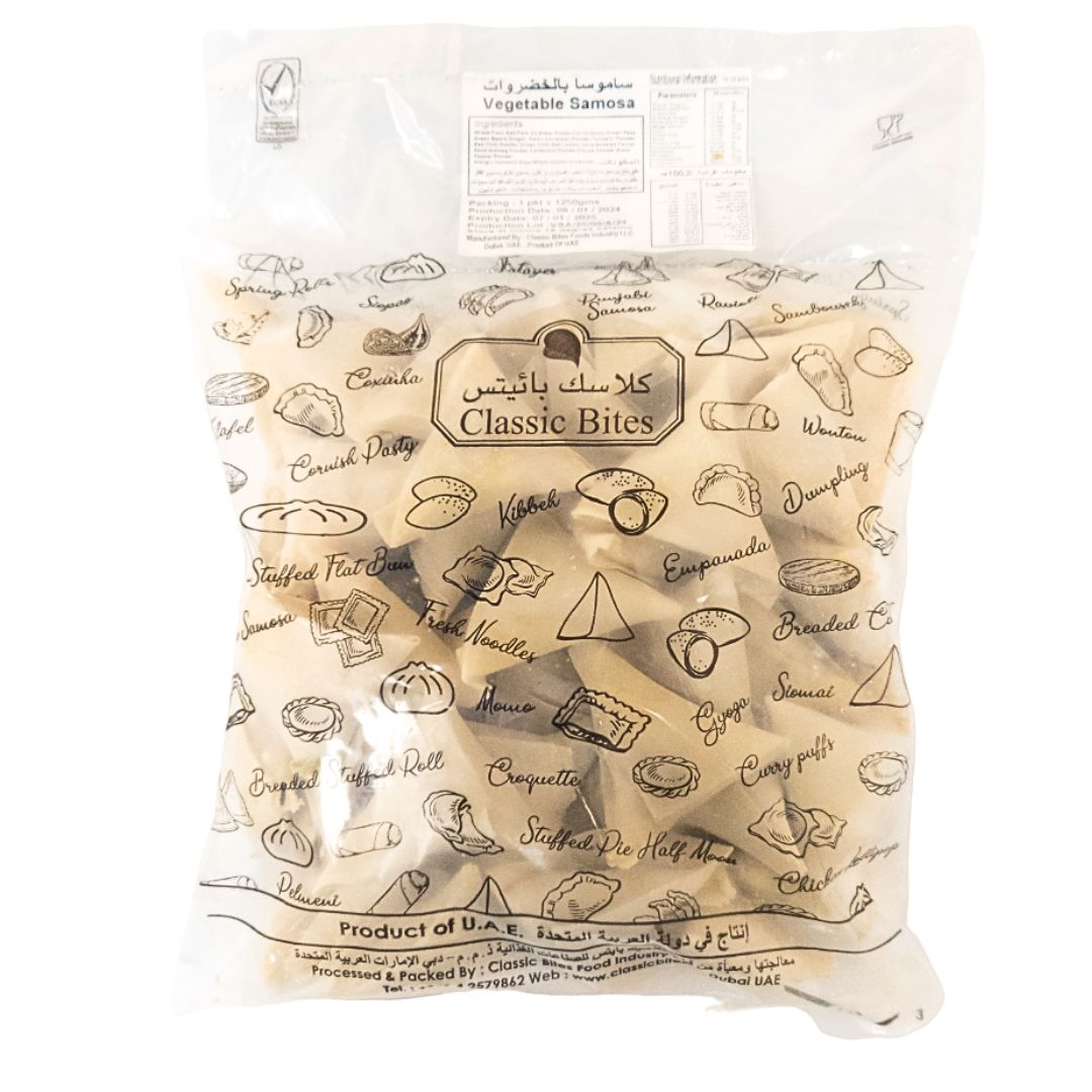 CLASSIC BITES SAMOSA CHEESE 4X1.25KG Online | Waynik By Safco