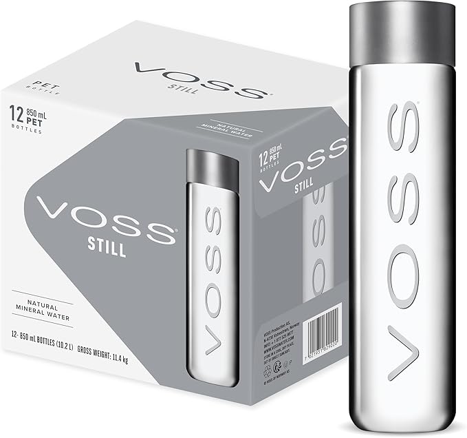VOSS GLASS SPARKLING WATER 24X375ML | Online Waynik by Safco